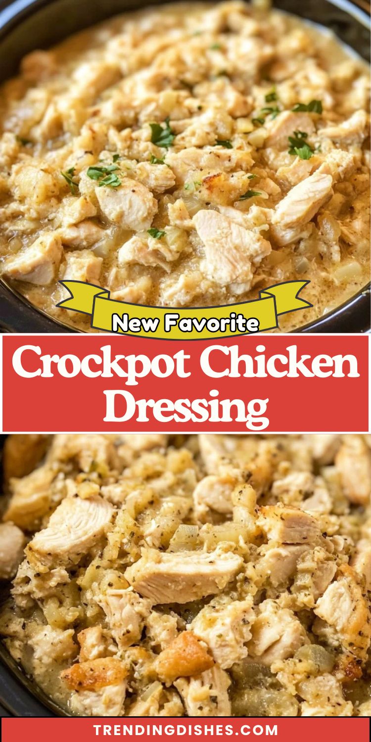 Chicken & Dressing in Crock Pot: A Comfort Food Classic